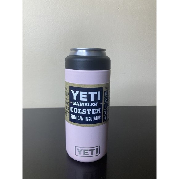 Yeti | Other | Yeti Rambler 2 Oz Colster Slim Can Insulator Ice Pink ...